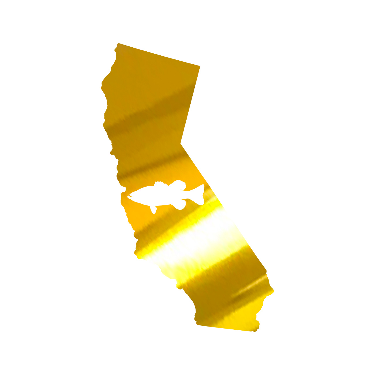 California Bass Sticker Decal Die Cut - Self Adhesive Vinyl ...