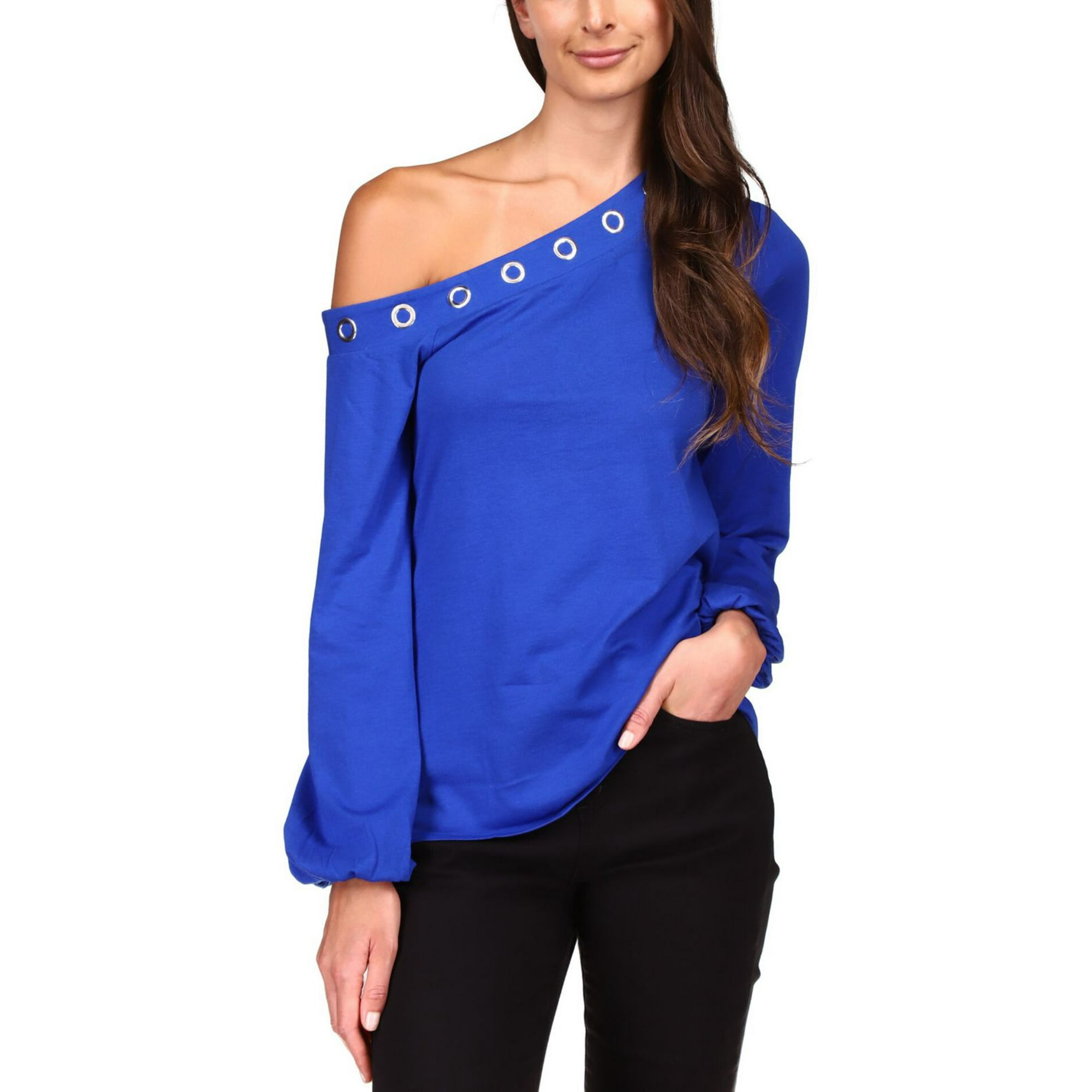 Michael kors blue top store