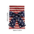 17.72x11.81in Patriotic Garden Flag, Red White Blue USA Star Striped ...