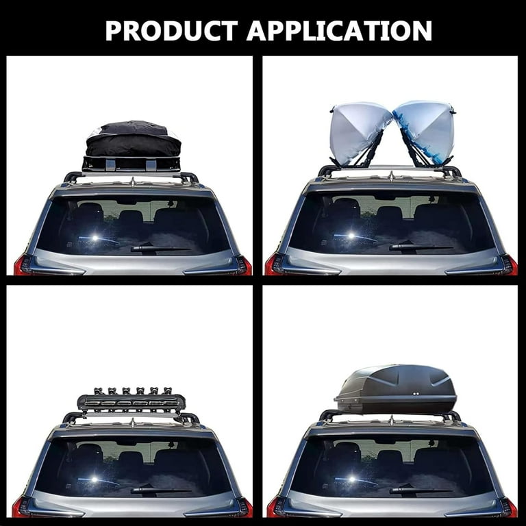 ROKIOTOEX Coyote Roof Rack Crossbars Fit for 2023 2025 Kia Sportage Hybrid EV PHEV Flush Side Rails Lockable Cross Bars for Rooftop Cargo Box