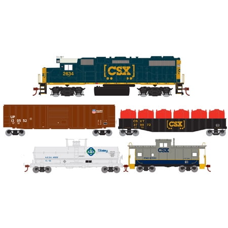 Roundhouse 14266 HO CSX Iron Horse Train Set - Walmart.com