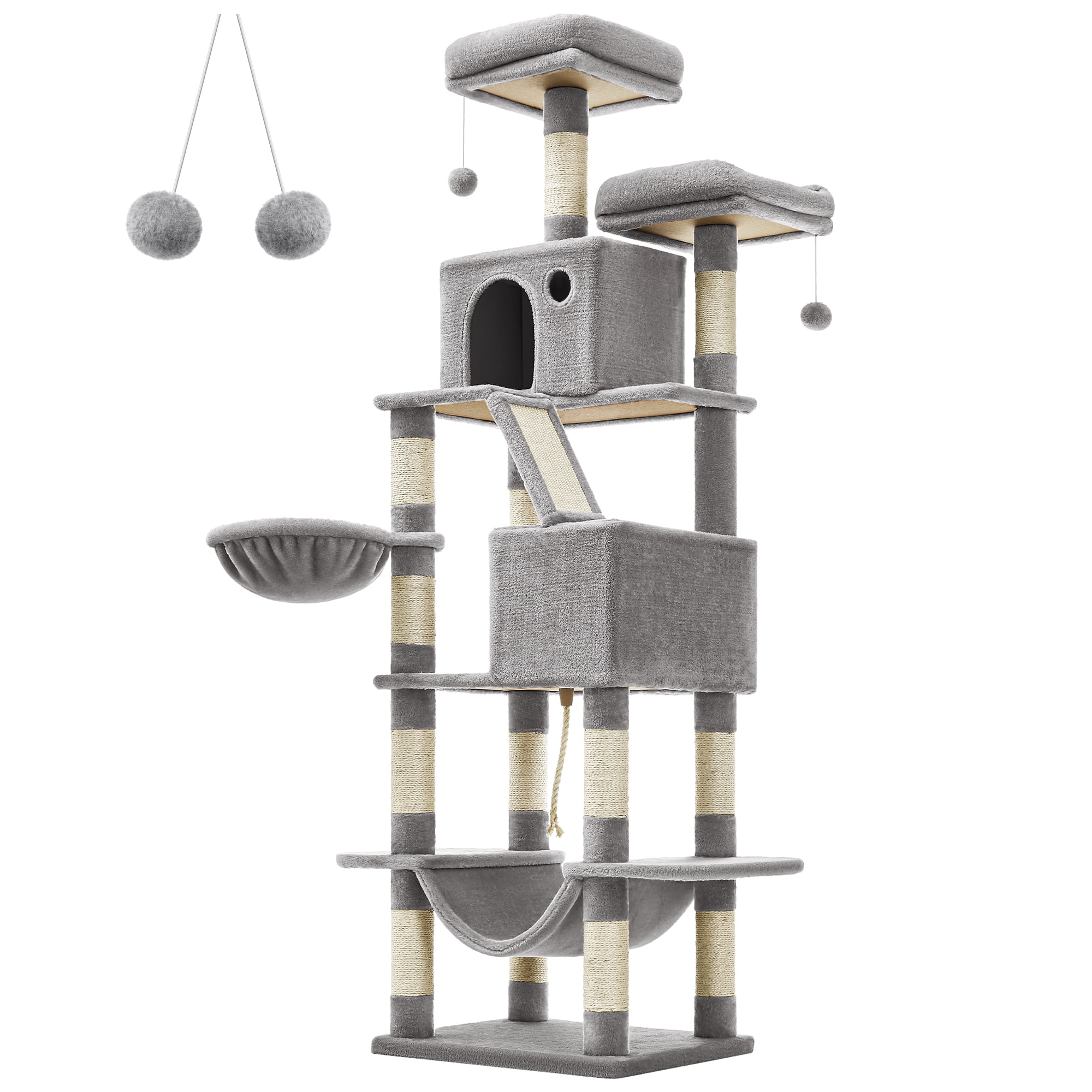 Click here for Feandrea Cat Tree  81.1-Inch Large Cat Tower With... prices