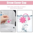 4PCS Silicone Straw Covers Toppers for Stanley Cups 30&40 Oz Tumbler ...