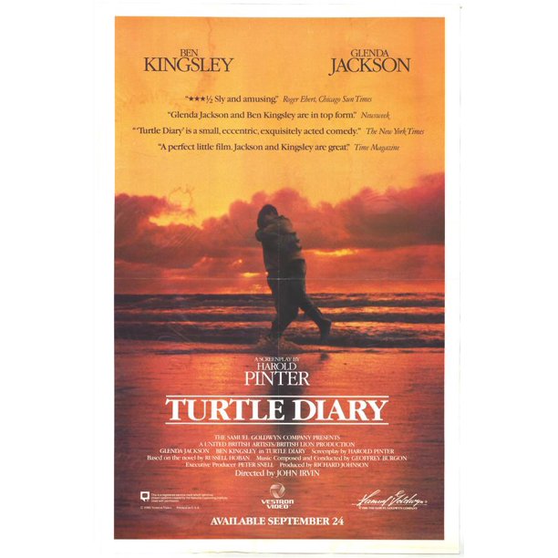 Turtle Diary - movie POSTER (Style B) (11" x 17") (1986) - Walmart.com