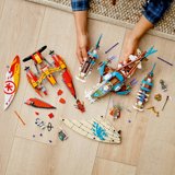 LEGO NINJAGO Catamaran Sea Battle 71748 Featuring Ninja Jay and Zane ...