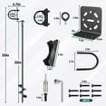 TooTaci 30" Heavy Duty Ground Anchors Kit, Mobile Home Anchors with ...