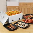 21QT Electric Food Warmer, 1 Pan Stainless Steel Bain Marie Buffet ...