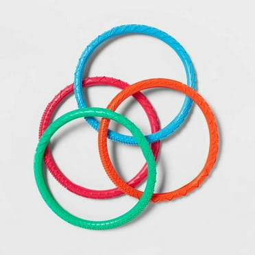 Banzai Spring & Summer Toys Pool Time Dive Rings 6-Pack - Walmart.com
