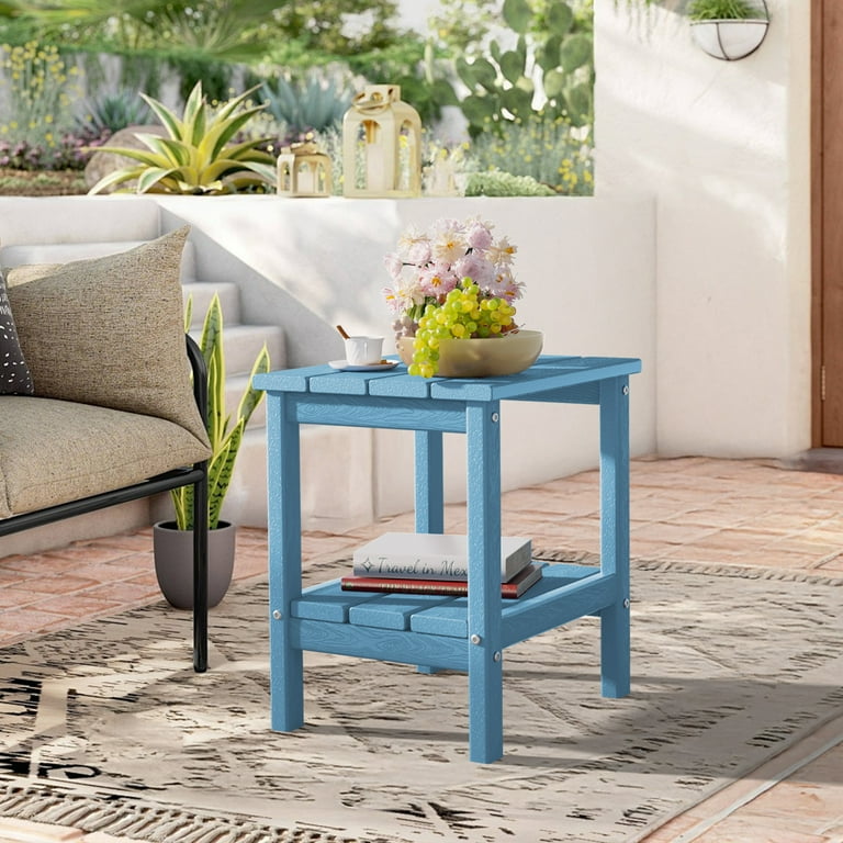 Outdoor rectangular side table store