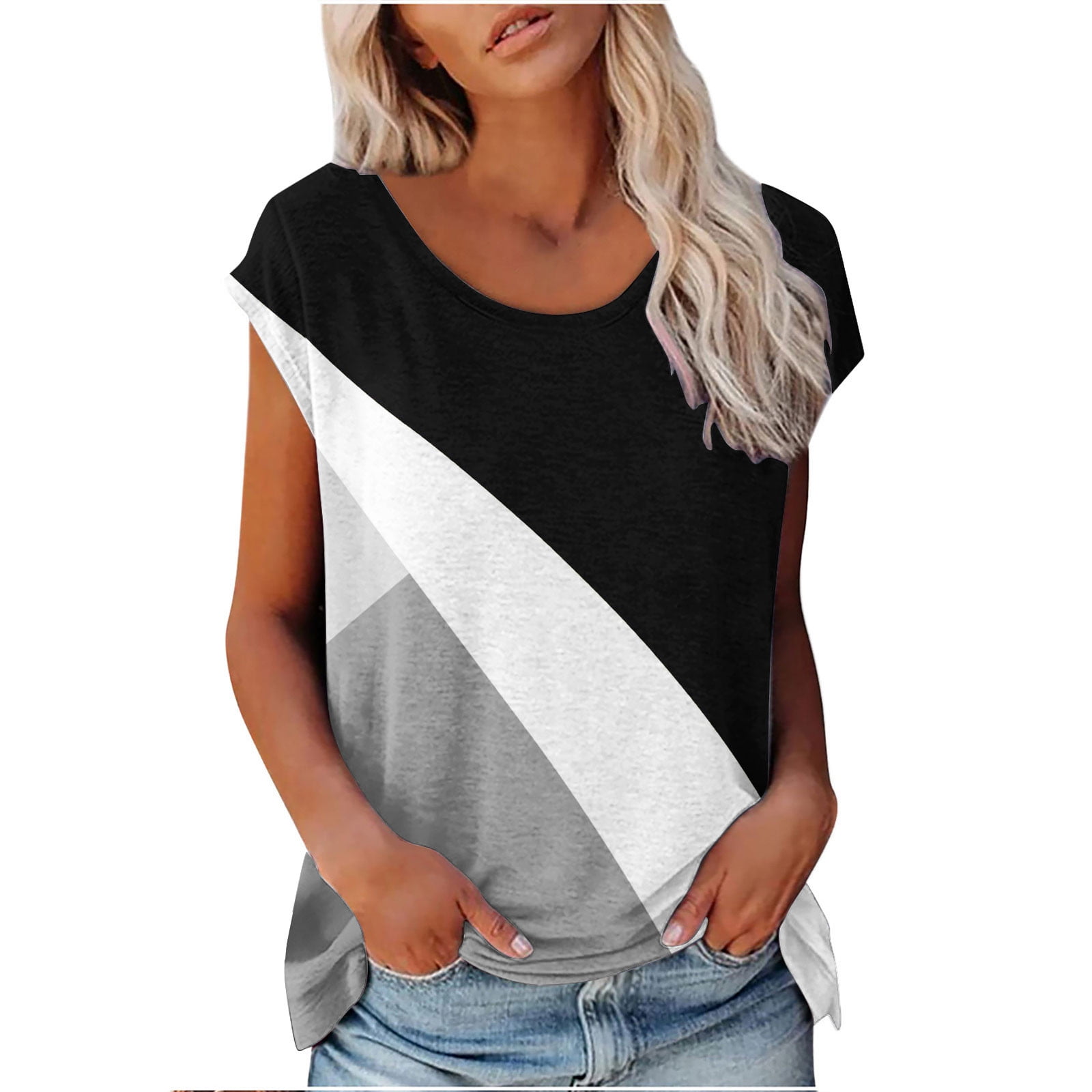 Click here for Unbranded Women Casual Printed Short Sleeve Round... prices