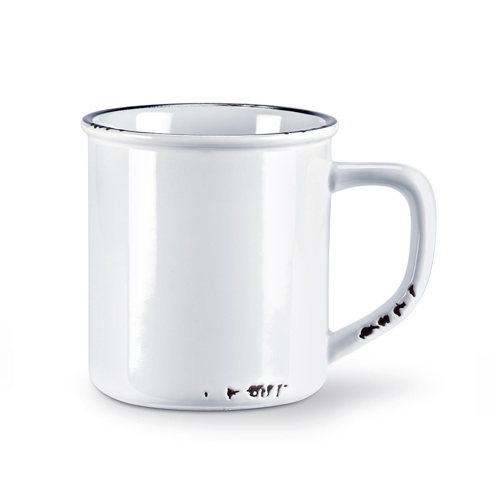 Set of 12 Enamel Look Mug - Walmart.com