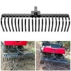 "HECASA 3 Point 5 FT Pine Straw Needle Rake, Compact Tractors/ATV/UTV ...