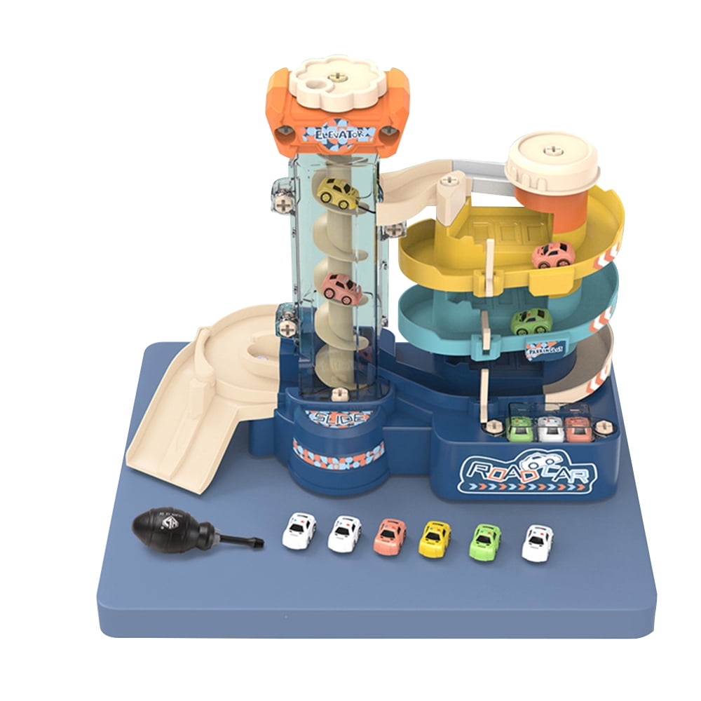 City Car Parking Lot Building Set With Lighting And Music Great ...