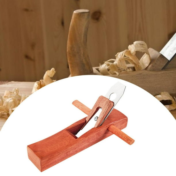 Tnarru Wood Planer Block Hand Plane Planer Mini Hand Planer Woodworking Planer for Doors Woodworking Slotted Edge DIY Model 280mm