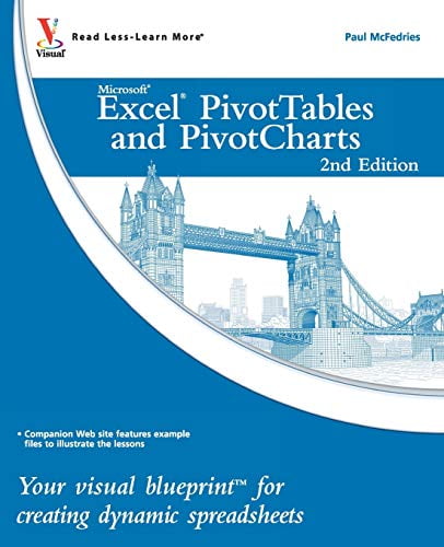 Pre-Owned Excel Pivottables and Pivotcharts: Your Visual Blueprint for Creating Dynamic ...