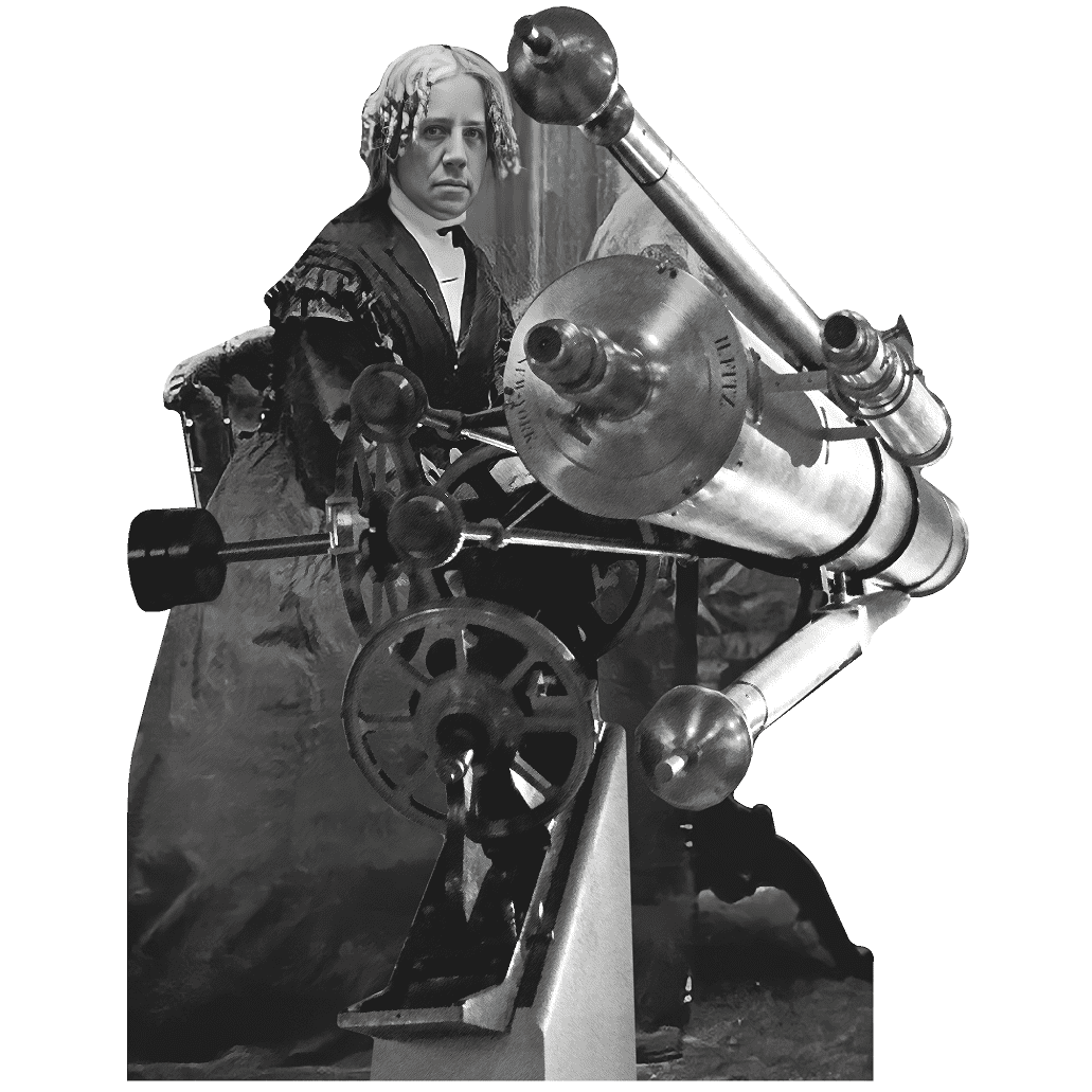 Maria Mitchell First Female Astronomer Telescope Cardboard Cutout ...