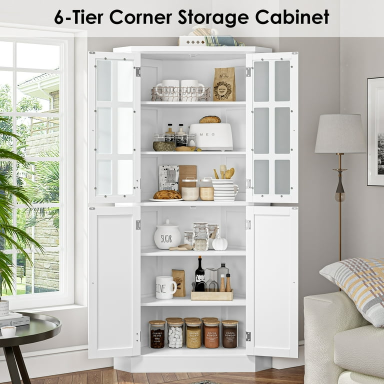 Corner storage hutch store