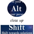 Ctrl Alt Del Your Life Canvas Wall Art, Motivational Reset Quote for ...