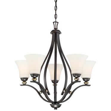 AF Lighting Sovereign 1-Light Mini Chandelier with Crystal Accents ...