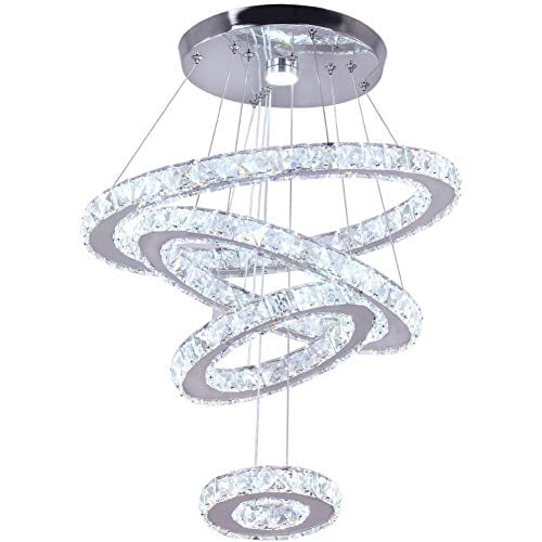 Click here for Diisunbihuo Crystal Chandeliers Modern Led Rings P... prices