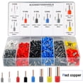 Haisstronica Ferrule Crimping Tool Kit, AWG23-7, 1200pcs Copper End ...