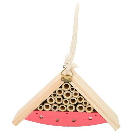 TOPINCN Colorful Wooden Insect House Hanging Insect Hotel For Bee ...