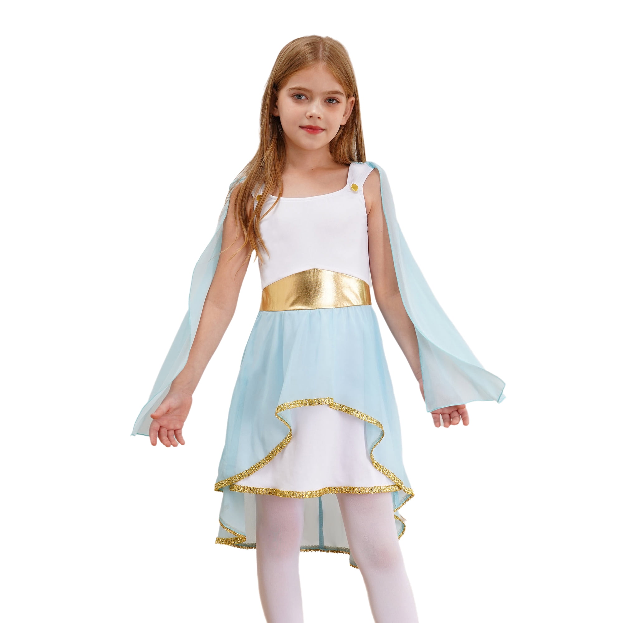 Click here for Yizyif Kids Greek God Costume Girls Halloween Cosp... prices