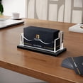Business Card Holder for Desk, Horizontal Clear Business Name Card ...