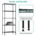 Walmart 5-Tier Heavy Duty Metal Storage Shelf, Organizer Rack, 750 Lbs ...