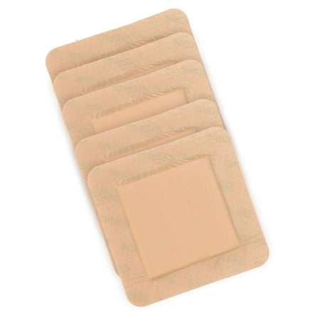 Silicone Foam Dressing, PU Soft Safe Wound Dressing Bandage 5pcs For ...