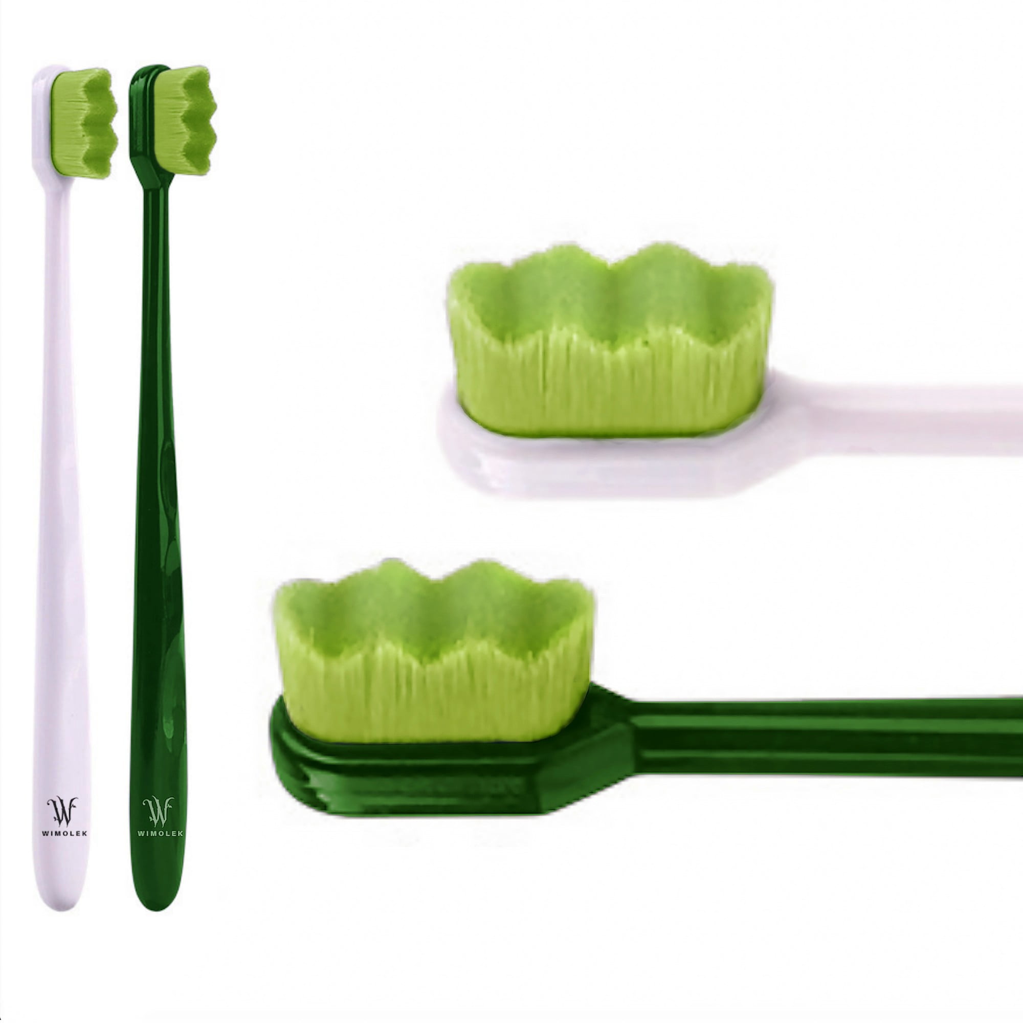 Wimolek Extra Soft Micro Nano Toothbrush for Sensitive Gums and Teeth ...
