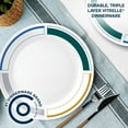 Corelle Color Block 10.25" Dinner Plate - Walmart.com