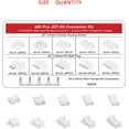 Treedix 460pcs JST Connector Kit with 2.54mm Female Terminals Connector ...