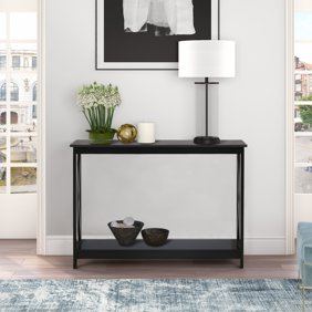 Crestview Collection Bengal Manor Mango Wood A-Frame Narrow Console ...