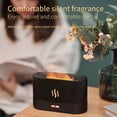 Flame Aroma Diffuser & Humidifier — 7-Color Changing Ultrasonic Cool ...