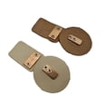 10Pcs Leather Toggles Button Leather Sew On Toggles Closures For ...