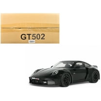 Porsche 911 LB-Works Alpha 9 Gray with Black Hood 1/18 Model Car by GT ...