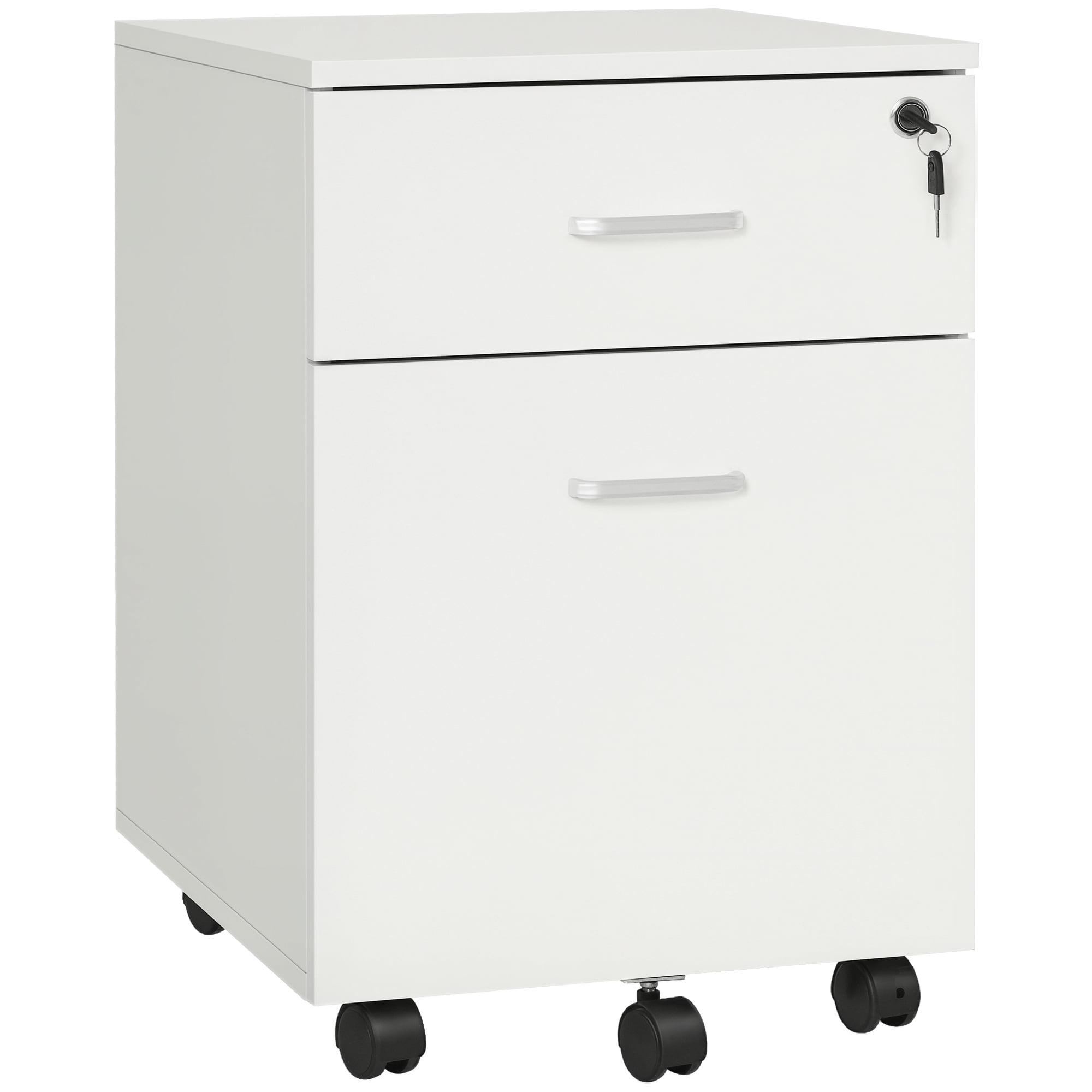 Click here for Vinsetto Locking 2 Drawer File Cabinet Rolling Fil... prices