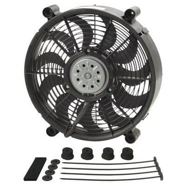 Derale 12 in 1328 CFM High Output Electric Cooling Fan P/N 16112 ...