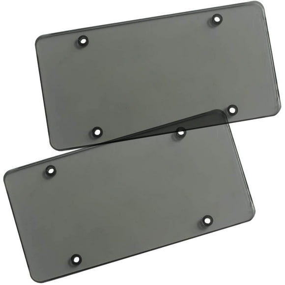 Smoked License Plate Covers