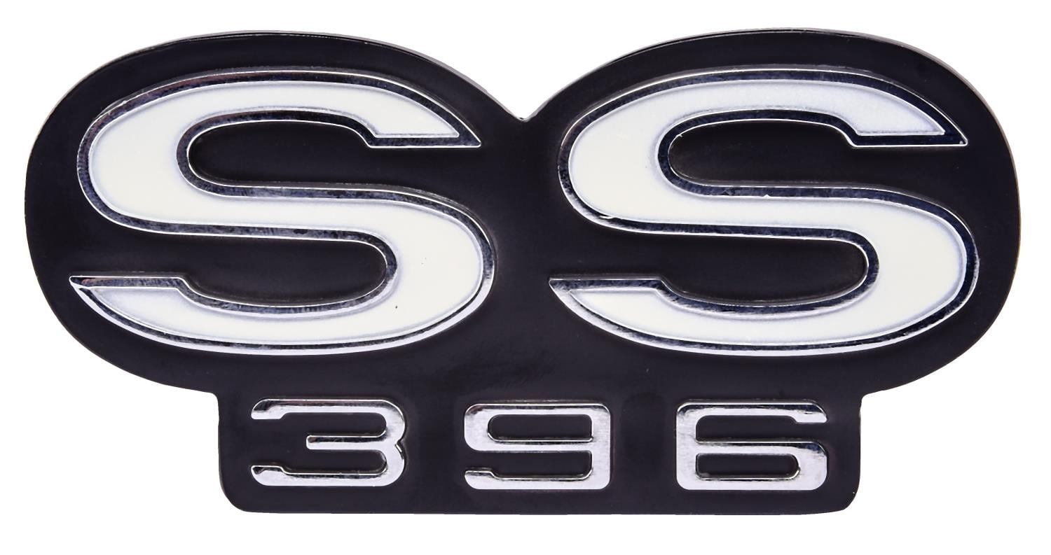 JEGS 90389 SS 396 Grille Emblem 1966 Chevy Chevelle El Camino SS 396 ...