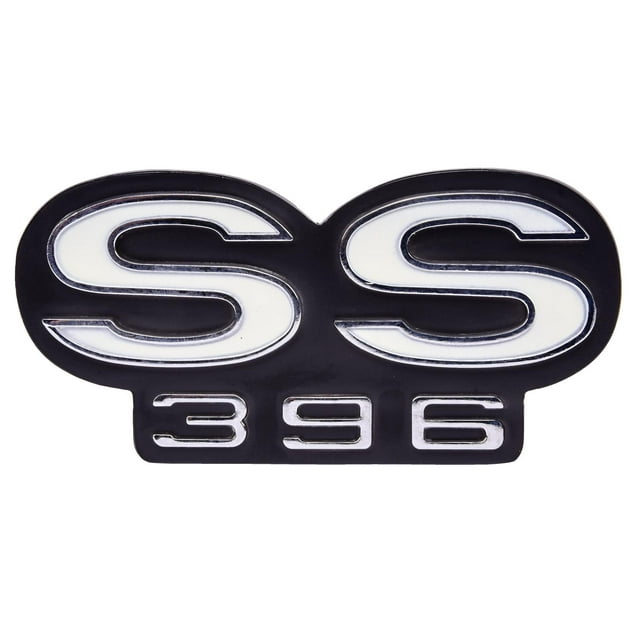 JEGS 90389 SS 396 Grille Emblem 1966 Chevy Chevelle El Camino SS 396 ...
