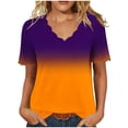 AnuYalue Womens Plus Size Tops Casual V Neck Shirts Soft Basic Tees ...