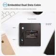External DVD CD Drive USB 3.0 Type-C 5 in 1 DVD Burner Player Reader ...