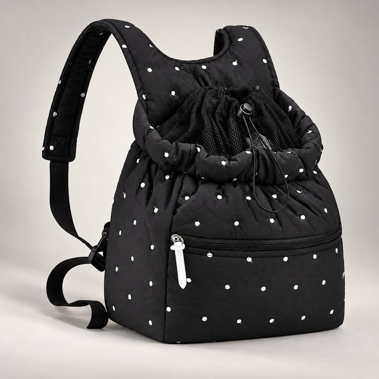 Pet Travel Bag for Small Dog and Cats, Chest or Back Carry with ...