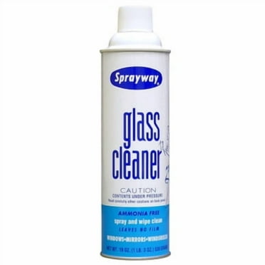 Sprayway Glass Cleaner, 23 oz, Foaming Action, Quick Drying, Effective ...