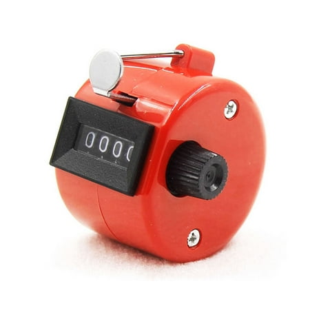 Hand Held Tally 4 Digit Number Clicker Golf Sports Counters Counting ...