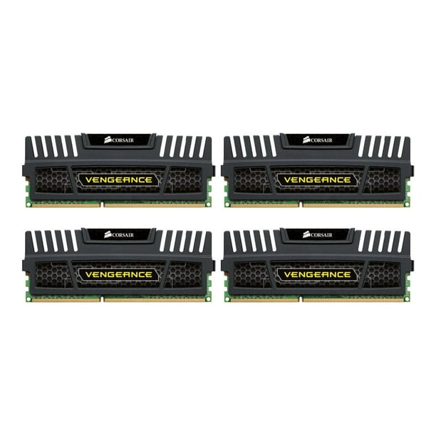CORSAIR Vengeance - DDR3 - kit - 16 GB: 4 x 4 GB - DIMM 240-pin - 1600 ...