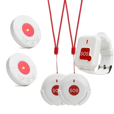 Smart Med Alert Medical Alert System Waterproof Wearable Pendant for ...