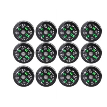 XEOVHV Camping Survival Compass Glow In The Dark Military Compass ...